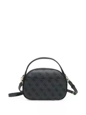 Guess Coleen Monogram-print Logo-plaque Tote Bag