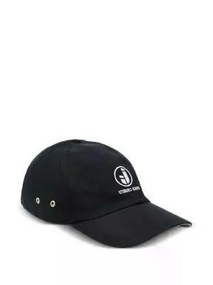 Iceberg Logo-embroidered Baseball Cap - Black