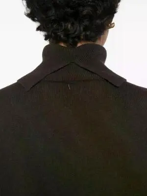 Peserico Argyle Roll-neck Sweater