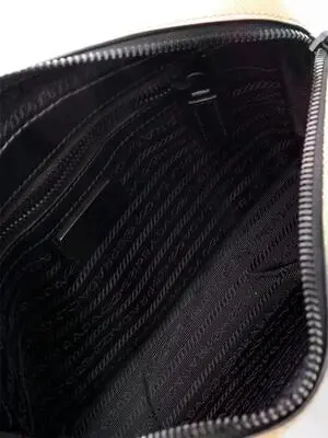 Prada Saffiano Leather Travel Shoulder Bag