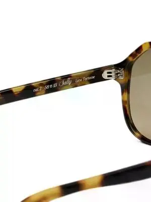 Chimi Sally Pilot-frame Sunglasses - Brown