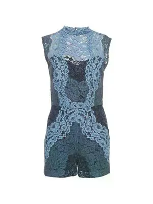 Sandro Palace Backless Lace Playsuit