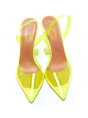 Amina Muaddi Holli Slingback Pumps