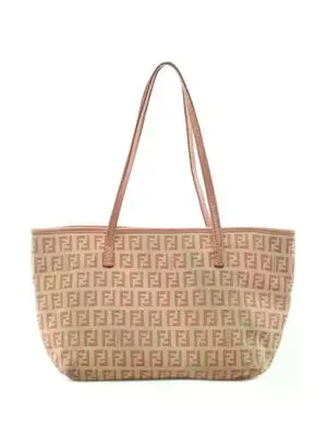 Fendi Zucchino Tote Bag - Neutrals