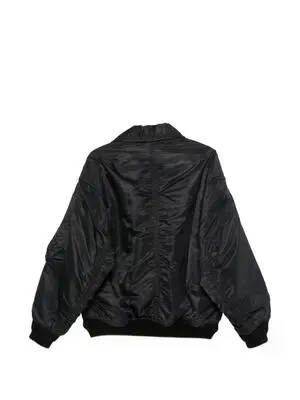 Mihara Yasuhiro Ruched Zip-up Bomber Jacket