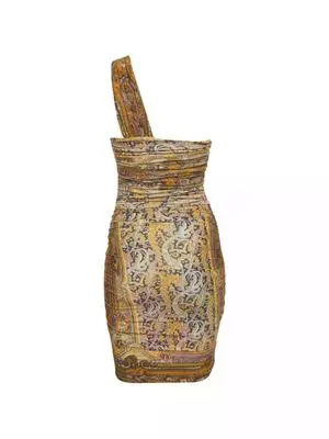 Isabel Marant Étoile One-shoulder Ruched Mini Dress
