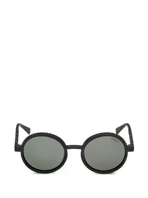Guess Matte-finish Round-frame Sunglasses