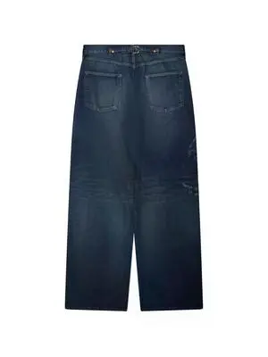 Junya Watanabe X Ac/dc-print Straight-leg Jeans