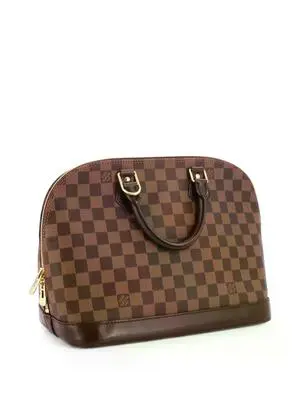 LOUIS VUITTON Vintage Damier Pm Satchel Handbag