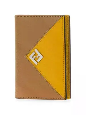 Fendi Lui Logo-plaque Card Holder