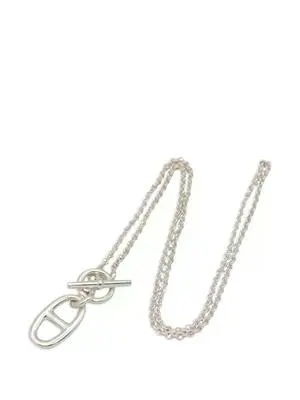 Hermès Chain Ancre Necklace - Silver