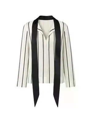 8PM Cabrillo-a Vertical-stripe Blouse