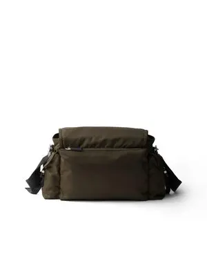 Prada Re-nylon And Leather Shoulder Bag