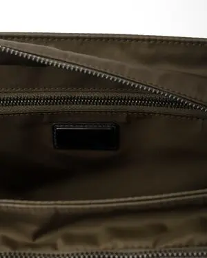 Prada Re-nylon And Leather Shoulder Bag