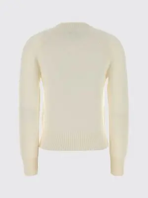 A.p.c. Virgin Wool Crewneck Sweater With Jacquard Logo