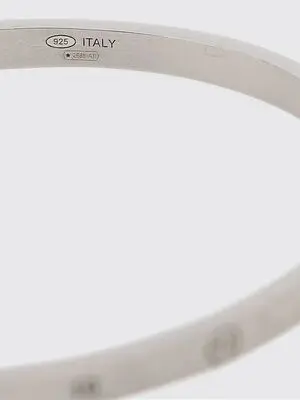 MAISON MARGIELA Bangle Bracelet In 925 With An Engraved Numeric Logo
