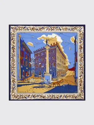 FERRAGAMO Scarf Colour - Blue
