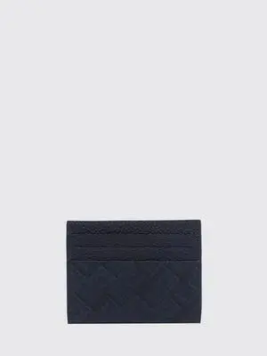 FERRAGAMO Calfskin Card Holder With Metal Gancini Buckle