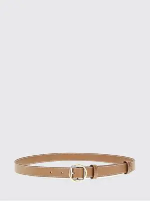 Jacquemus Smooth Leather Belt With Metal Buckle - Brown