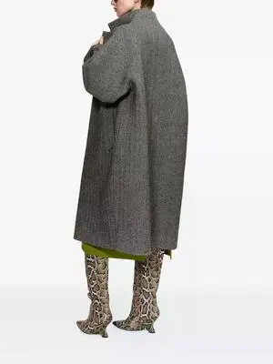 Essentiel Antwerp Kabala Herringbone-pattern Coat
