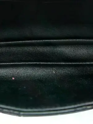 Dior Lambskin Cannage New Lock Pouch Cross Body Bag - Black