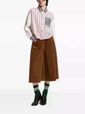Essentiel Antwerp Corduroy Flared Shorts