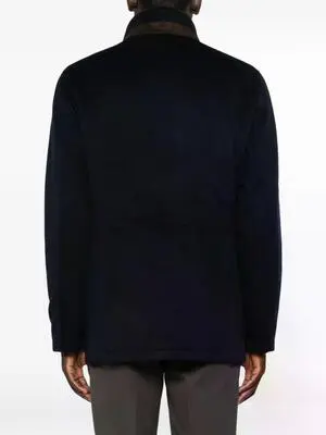 MANDELLI High-neck Flap-pocket Jacket