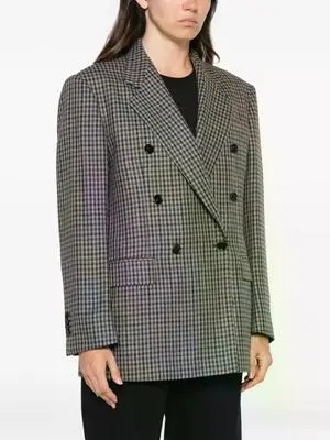 Tagliatore Double-breasted Houndstooth Jacket