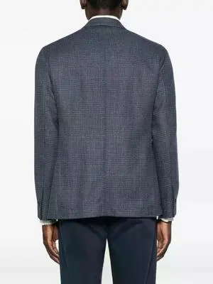 BARBA NAPOLI Check-pattern Blazer