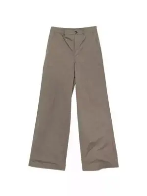 Rick Owens Drawstring-waist Wide-leg Trousers - Grey