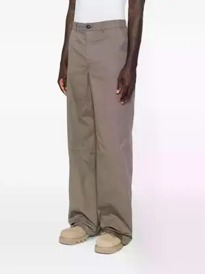 Rick Owens Drawstring-waist Wide-leg Trousers