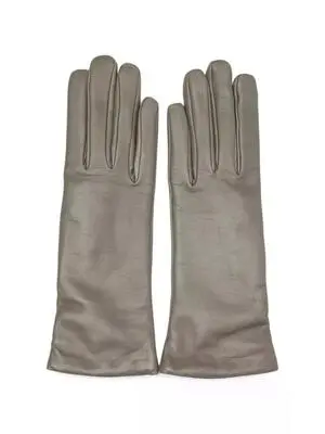 RESTELLI Leather Gloves - Grey