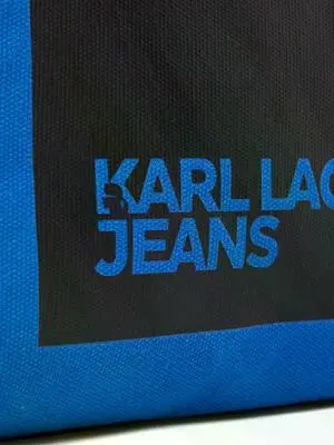 Karl Lagerfeld Logo-print Canvas Tote Bag