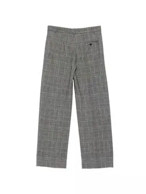 CIRCOLO 1901 Prince Of Wales Check Trousers - Grey