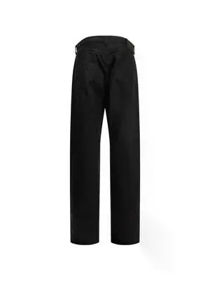 Kapital Monkey Th Logo-patch Straight-leg Jeans
