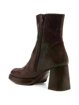 Chie Mihara Kanna49 Lizard-effect Ankle Boots