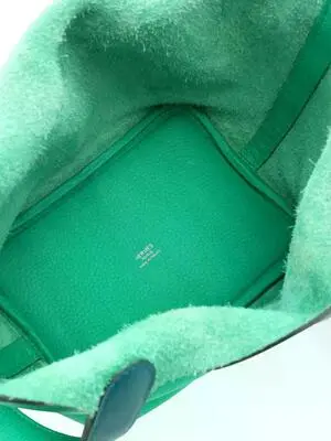 Hermès 2020 Clemence Picotin Lock 18 Handbag - Green
