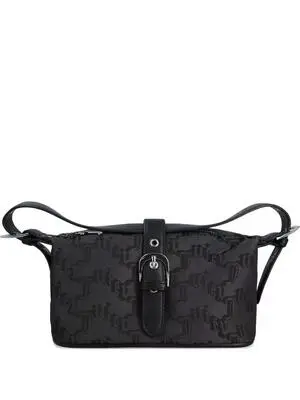 Juicy Couture Buckle-strap Jacquard Shoulder Bag