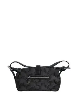 Juicy Couture Buckle-strap Jacquard Shoulder Bag