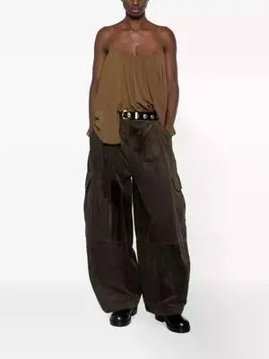 FRONT STREET 8 Corduroy-effect Cargo Pants