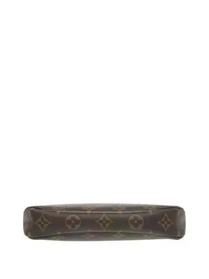 LOUIS VUITTON 2011 Monogram Pochette Accessoires Shoulder Bag - Brown