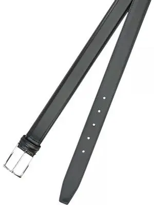 Anderson's Buckle-fastening Leather Belt - Black
