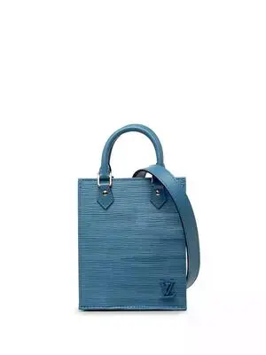 LOUIS VUITTON Epi Petit Sac Plat Satchel