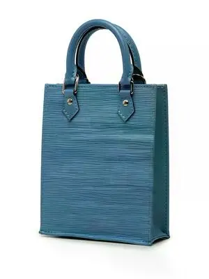 LOUIS VUITTON Epi Petit Sac Plat Satchel