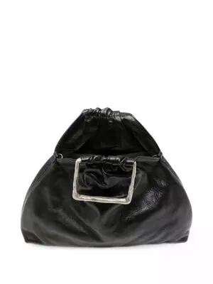 AUTENTICA 504 Leather Metal-handle Tote Bag