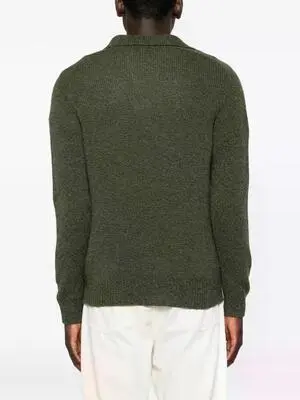 04651 / A TRIP IN A BAG Polo-collar Sweater