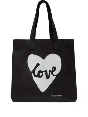 Marc O'polo Heart-print Tote Bag