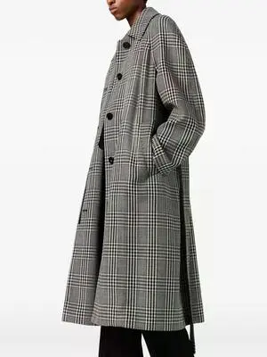 Stella McCartney Prince Of Wales Check Belted Coat
