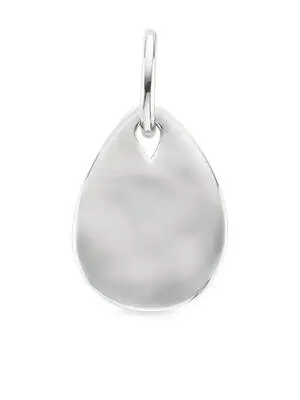 Monica Vinader Ziggy Mini Petal Pendant Charm - Silver
