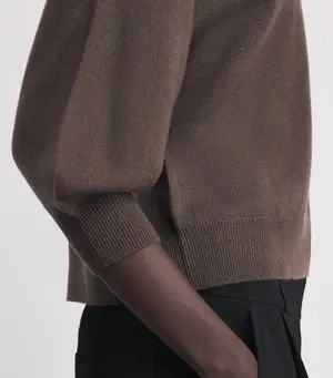 Max Mara Virgin Wool-cashmere Rollneck Sweater